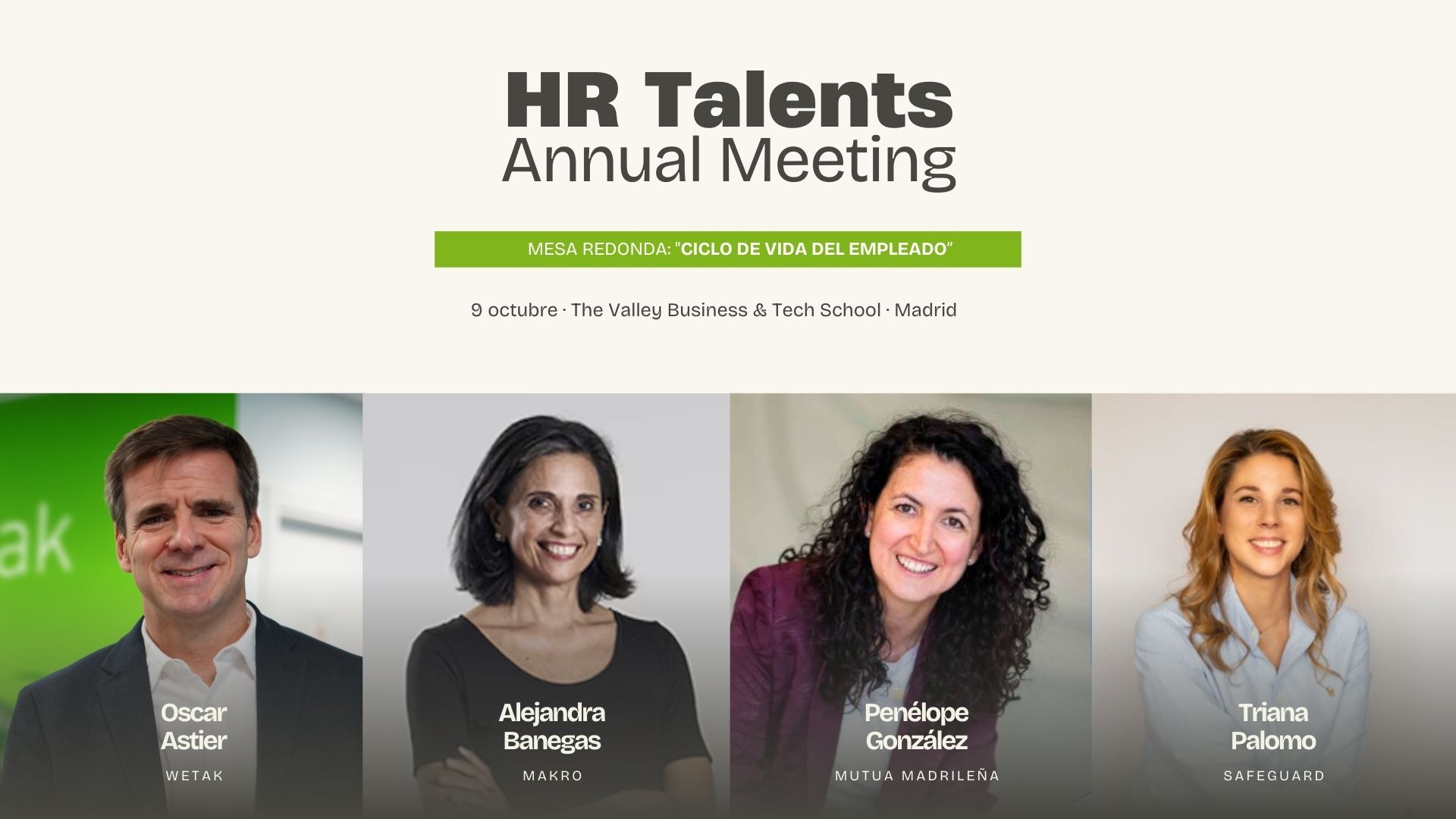 Nos vemos en el HR Talents Annual Meeting 2025 | Wetak - Soluciones ...